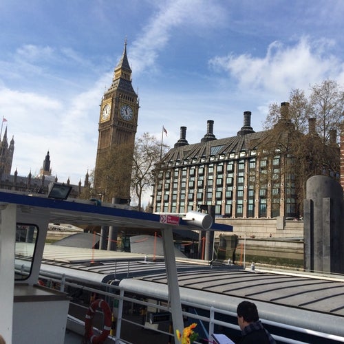 Westminster Millennium Pier - Victoria Embankment - London