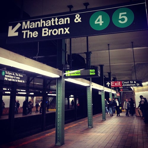 MTA Subway - Borough Hall/Court St (R/2/3/4/5) - Joralemon St. & Court ...