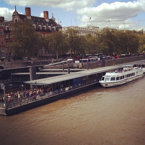 Westminster Millennium Pier - Victoria Embankment - London
