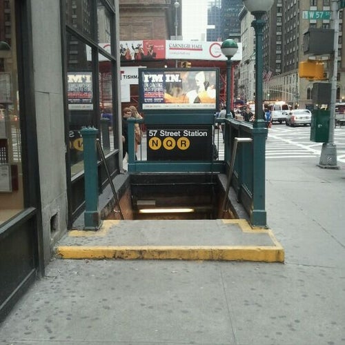 MTA Subway - 57th St/7th Ave (N/Q/R/W) - 57th St - New York