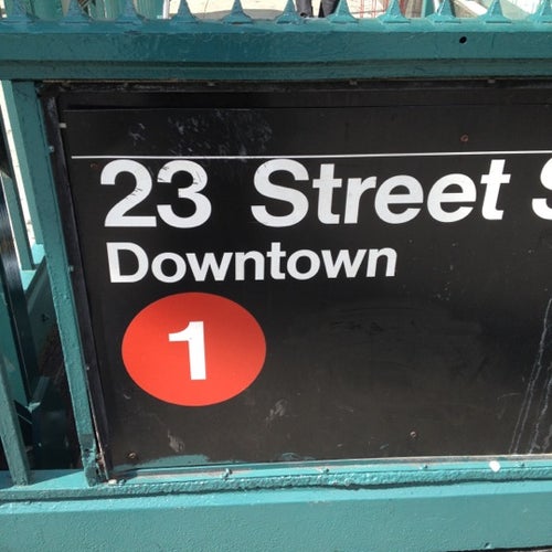 MTA Subway - 23rd St (1) - 204 W 23rd St - New York