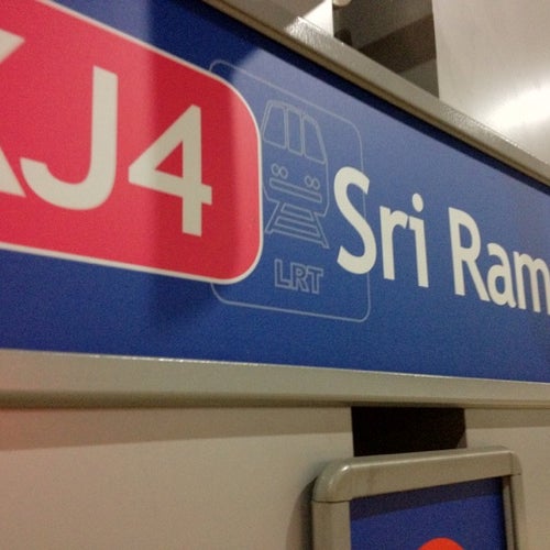 RapidKL Sri Rampai (KJ4) LRT Station - Jalan Wangsa Perdana 1 - Kuala ...