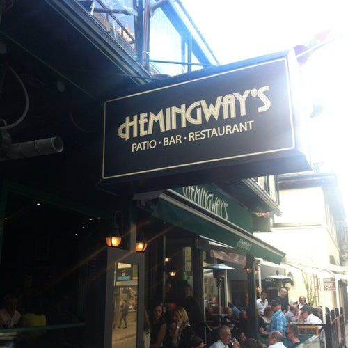 Hemingway's - 142 Cumberland St. - Toronto