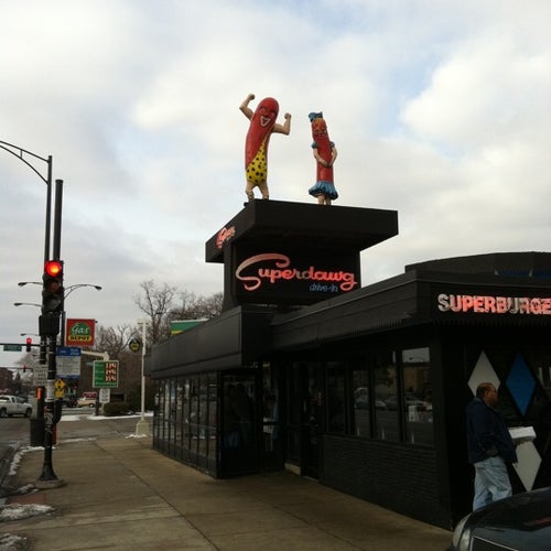 Superdawg Drive-In - 6363 N Milwaukee Ave - Chicago