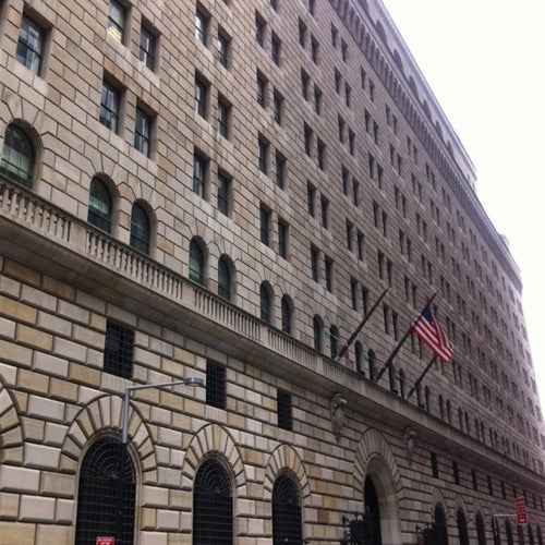Federal Reserve Bank of New York - 33 Liberty St - New York