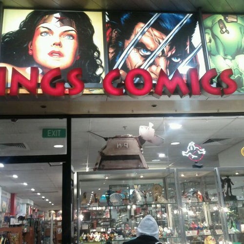 Kings Comics - 283 Clarence St - Sydney