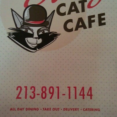 Stray Cat Cafe - 500 S Spring St - Los Angeles