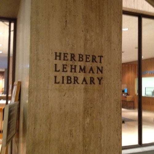 Lehman Social Sciences Library - Columbia University - New York