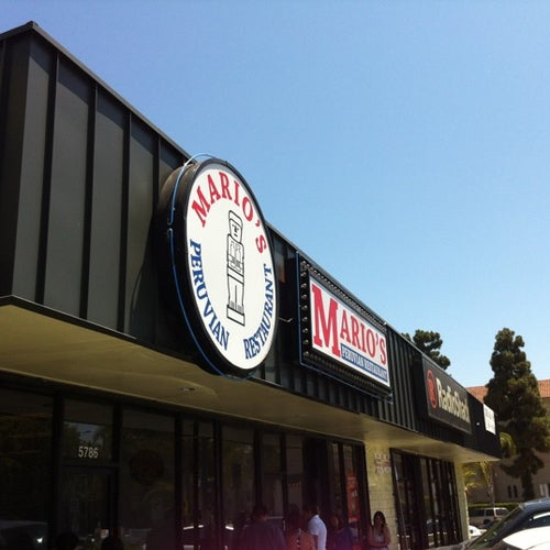 Mario's Peruvian & Seafood Restaurant - 5786 Melrose Ave - Los Angeles