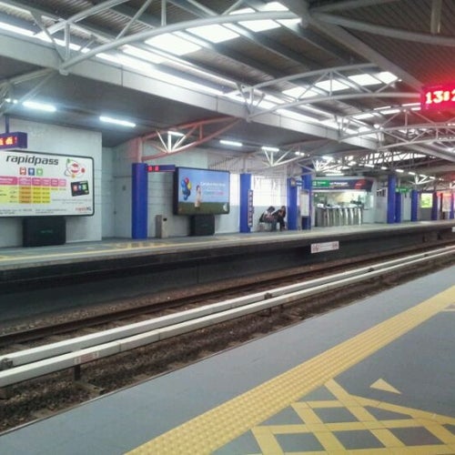 RapidKL Cempaka (AG6) LRT Station - Taman Cempaka - Kuala Lumpur