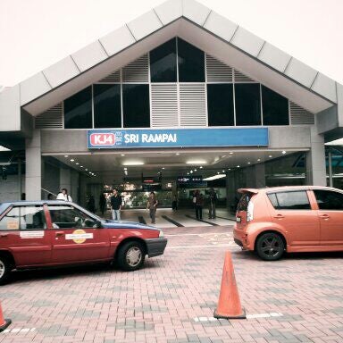 RapidKL Sri Rampai (KJ4) LRT Station - Jalan Wangsa Perdana 1 - Kuala ...