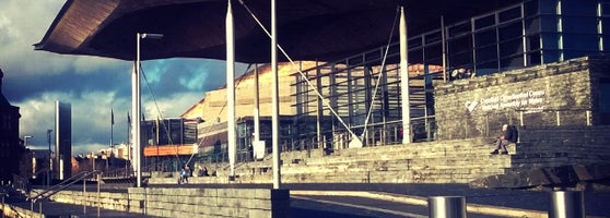 The National Assembly for Wales - Capitol Building in Cardiff