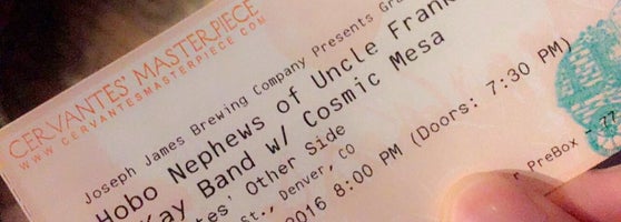 Cervantes' Masterpiece Ballroom & Cervantes' Other Side - Curtis Park ...