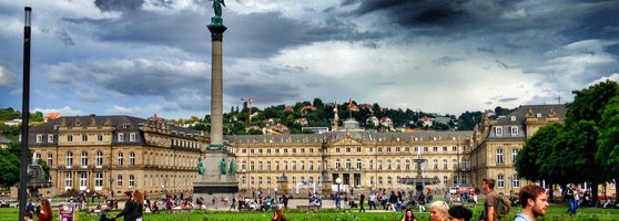 Schlossplatz - Schloßplatz - Stuttgart, Baden-Württemberg