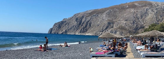 Παραλία Καμαρίου (Kamari Beach) - 101 tips