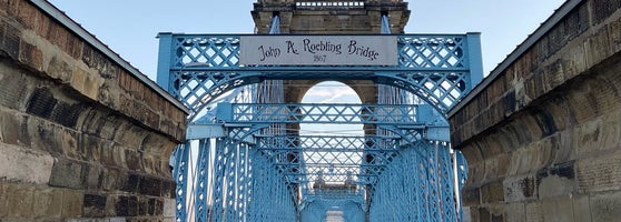 John A Roebling Suspension Bridge - Bridge