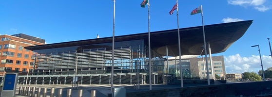 The National Assembly for Wales - Capitol Building in Cardiff