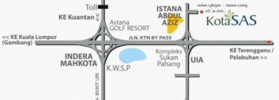 Kota Sri Ahmad Shah (Kota SAS) - Kota SAS - Bandar Indera Mahkota