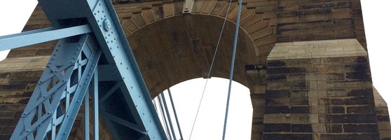 John A Roebling Suspension Bridge - Bridge