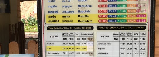 Ella Railway Station - Rail Station