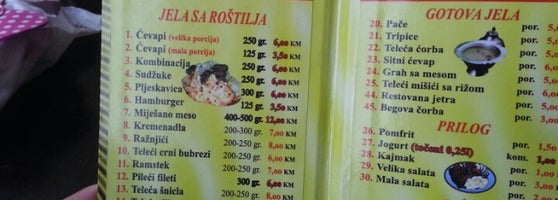 Cevabdzinica Mujanic, Vraca - Novo Sarajevo - 1 tip from 23 visitors