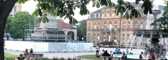 Schlossplatz - Schloßplatz - Stuttgart, Baden-Württemberg