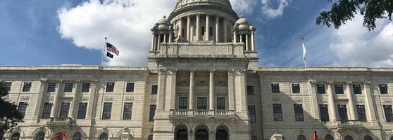 Rhode Island State House - Capitol Building in Downtown Providence