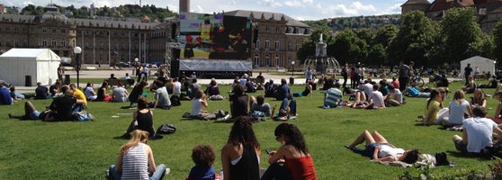 Schlossplatz - Schloßplatz - Stuttgart, Baden-Württemberg