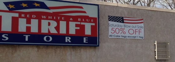 Red, White And Blue Thrift Store - 7 tips
