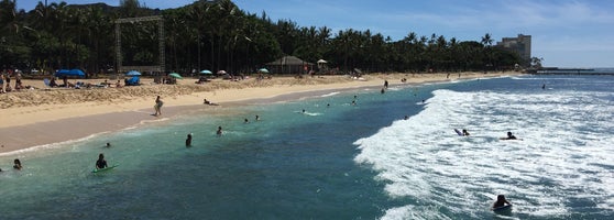 Queen's Beach - Surf Spot in Diamond Head - Kapahulu - St. Louis