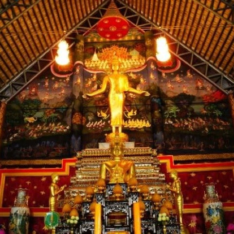 พระเปิดโลก วัดเขาสมโภชน์ - Chai Badan, จังหวัดลพบุรี
