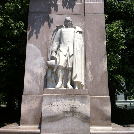 Photos at John Endecott Statute - Sculpture Garden in Fenway - Kenmore ...