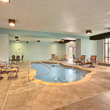 Indoor Pool at Big Bear Lodge & Resort at The Cross - Hotel Pool in ...