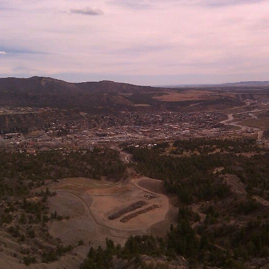 The rock on Hogsback - Scenic Lookout in Durango