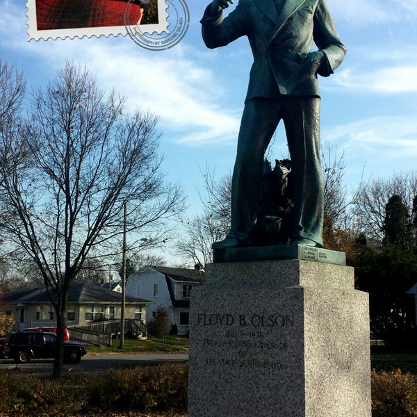 Floyd B Olson - Sculpture Garden in Willard-Hay