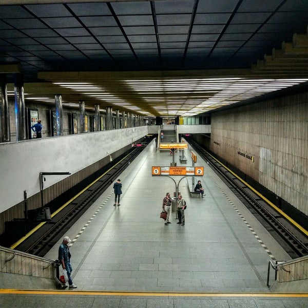 Metro =B= Smíchovské nádraží - Smíchov - Praha, Hlavní město Praha