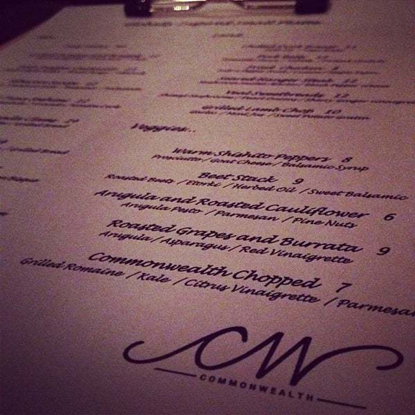 Commonwealth Restaurant - Restaurant