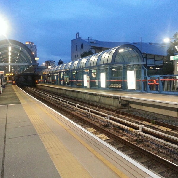 Devons Road DLR Station - Bromley-by-Bow - London, Greater London