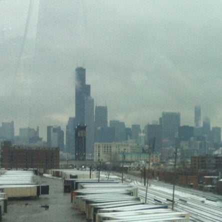 Chicago Skyline - Logan Square - Chicago, IL