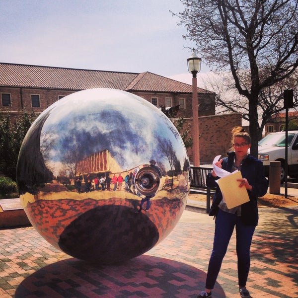 TTU - Comma - Sculpture Garden in Lubbock