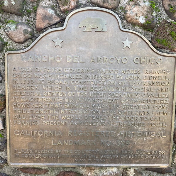California Registered Historical Marker #329 - The Avenues - Chico, CA