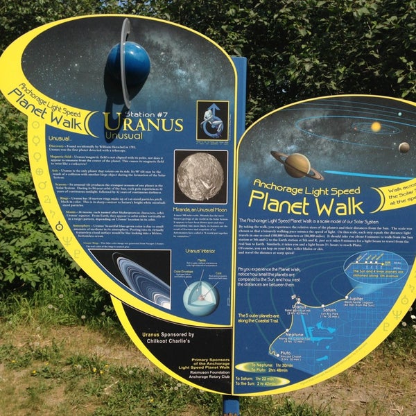 Anchorage Planet Walk - Uranus - Hiking Trail in Anchorage ...