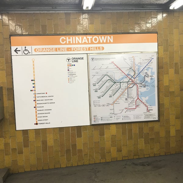 Photos at MBTA Chinatown Station - Chinatown - Leather District - 640 ...