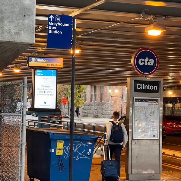 Photos at CTA - Clinton - Metro Station in Chicago