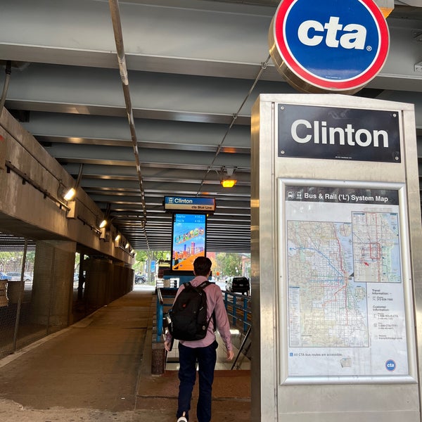 Photos at CTA - Clinton - Metro Station in Chicago