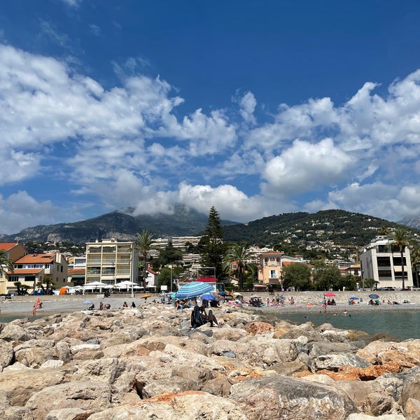 Plage de Roquebrune Cap Martin - Roquebrune-Cap-Martin, Provence-Alpes-Côte d'Azur