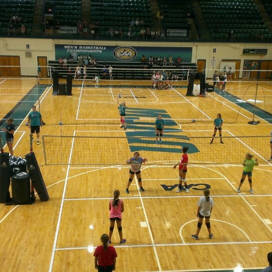 Photos at Trask Coliseum - College Basketball Court in Wilmington