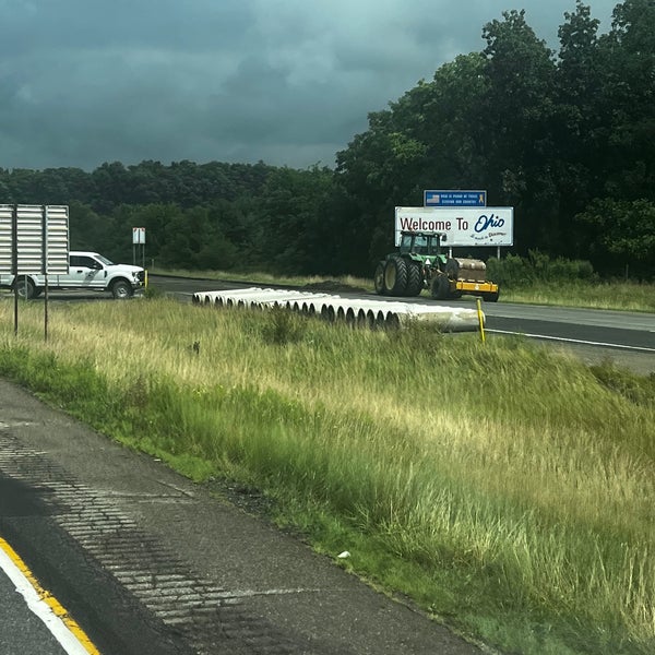 Ohio / Indiana - State Line - I-80/90 W (MM 157)