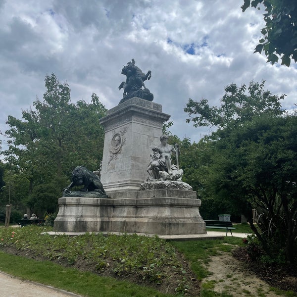 Square Barye - Notre-Dame - Paris, Île-de-France