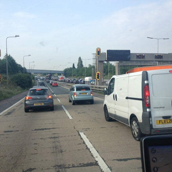 M60 Junction 24 - Road in Manchester